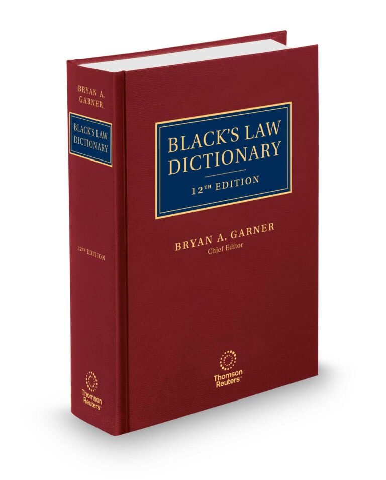 Black’s Law Dictionary – 12th edition 2024 – Bharat Law House