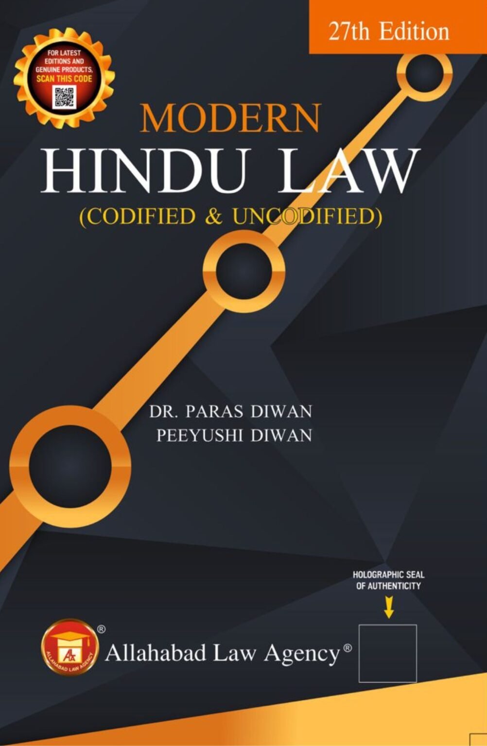 Modern Hindu Law-By Dr.Paras Diwan 27th Edition 2025 – Bharat Law House